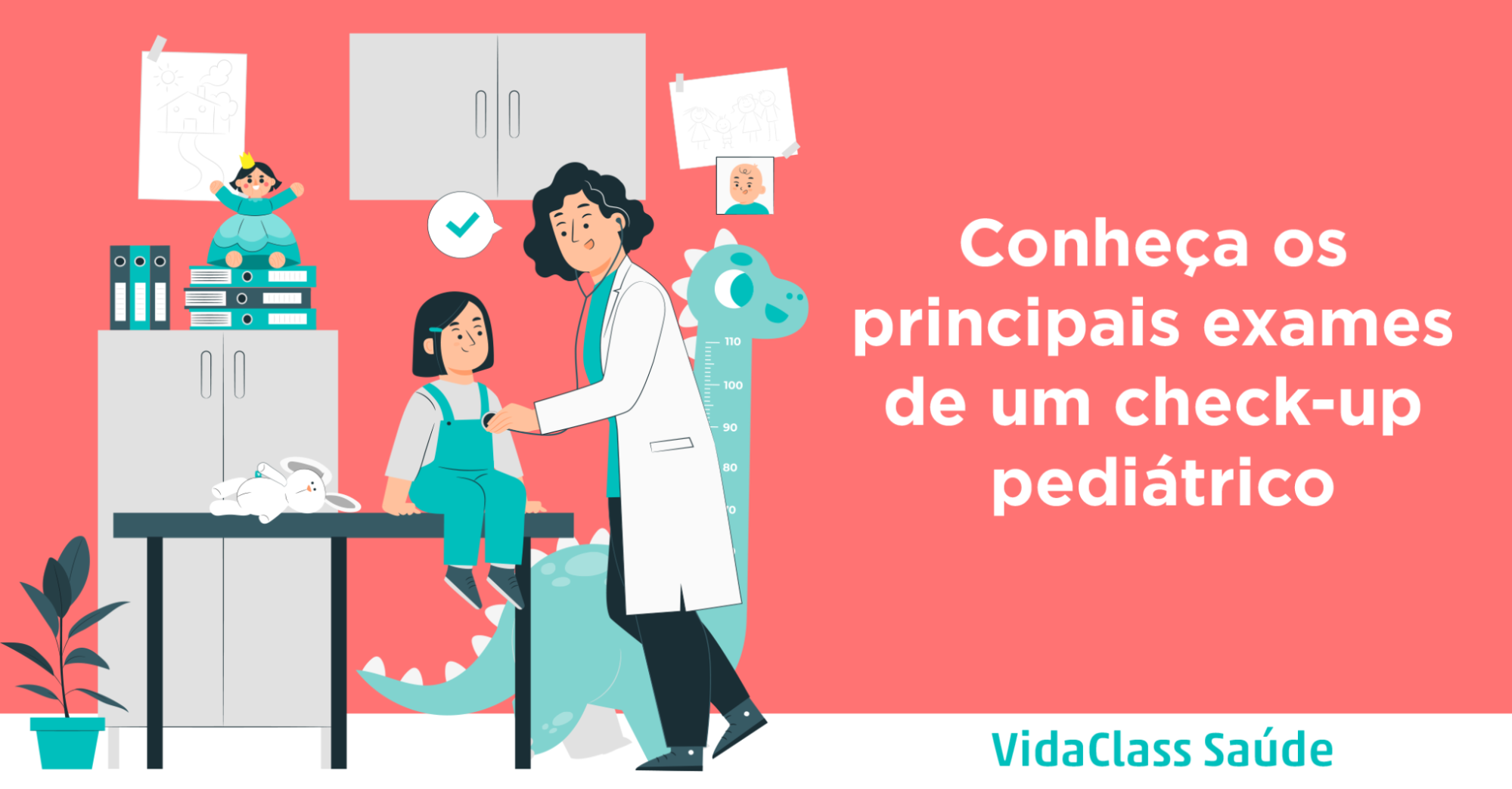 Conheça os principais exames de um check-up pediátrico